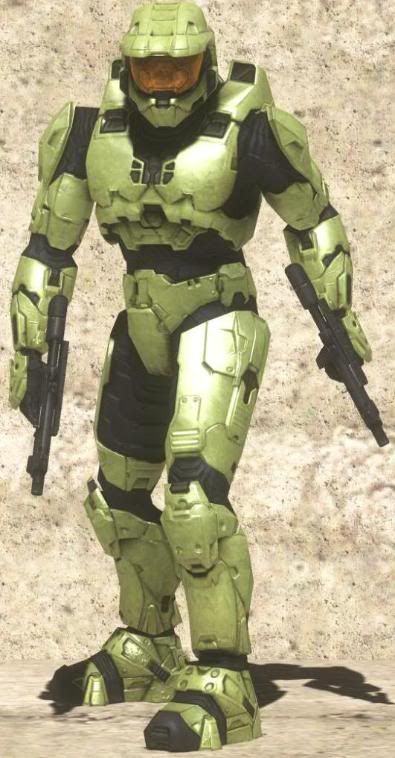 Here's a comparison chart of the Mark V helmet in several games (and the Mark IV as a bonus ...